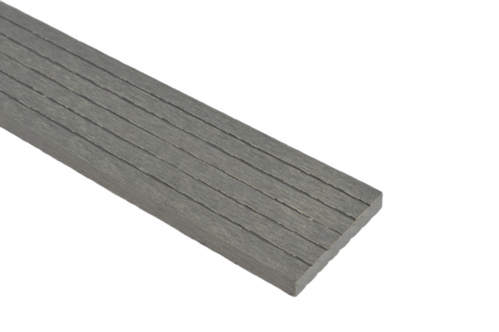 Stone Grey Composite 73mm Finishing Skirting SAMPLE | Rockwood WPC