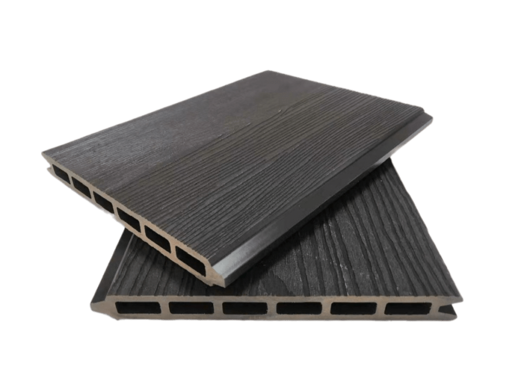 Composite Fence Boards 2.9m Black Woodgrain - Rockwood WPC